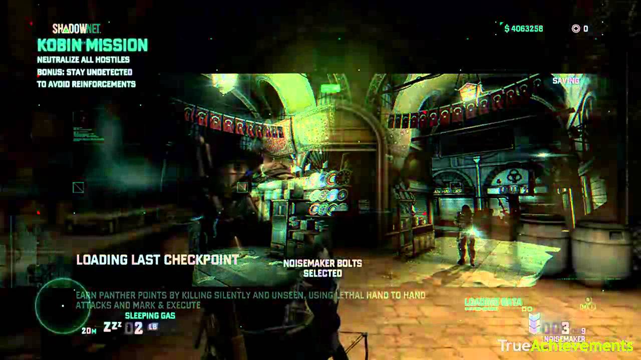 Splinter Cell: Blacklist - Kobins 4th Echelon Missions - Fish Market ...