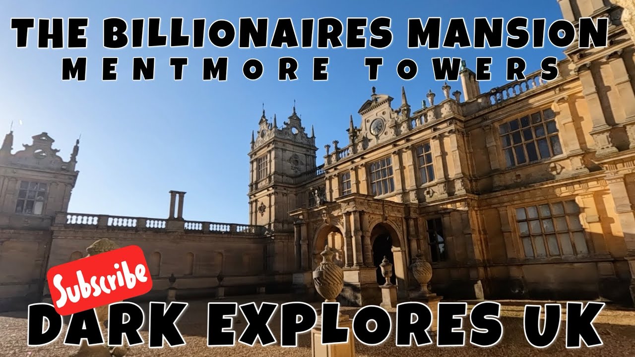 EXPLORING THE BILLIONAIRES MANSION - MENTMORE TOWERS (we got attacked ...