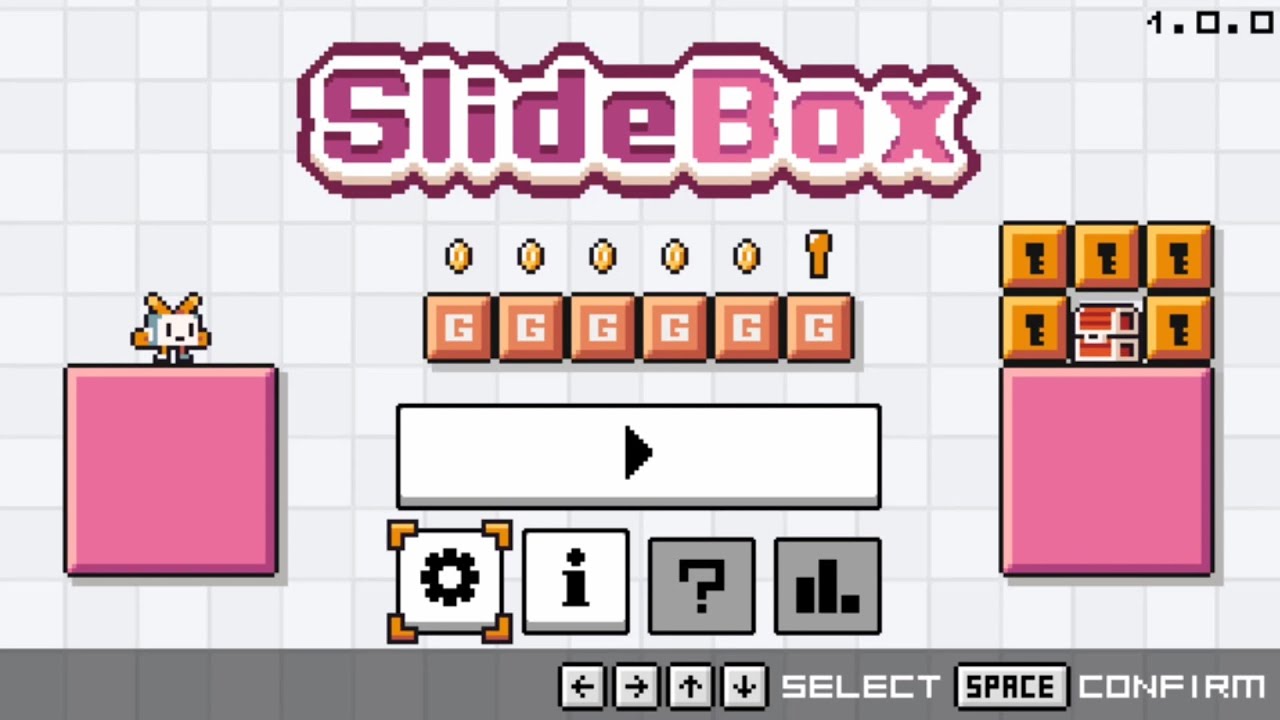 Slide Box (2D puzzle action game) - YouTube