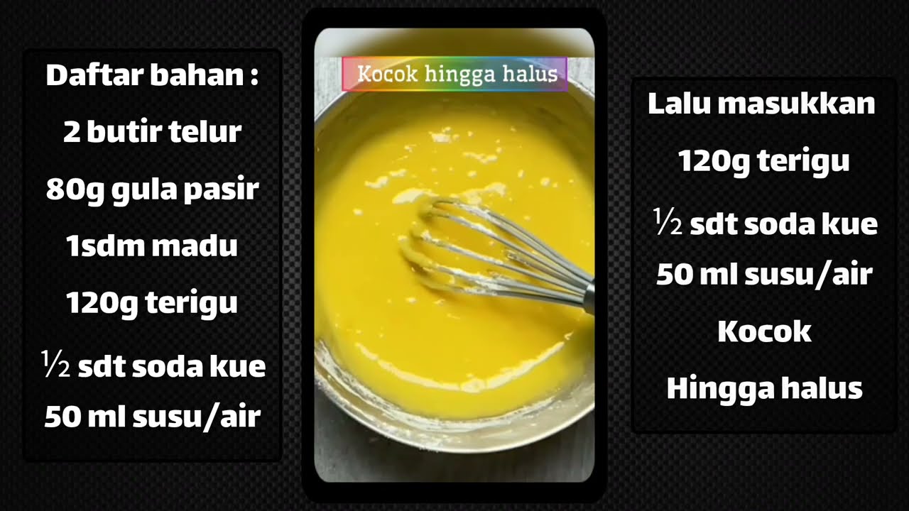 Resep dan cara membuat kue lukis Hena Batik,👍‼️ - YouTube