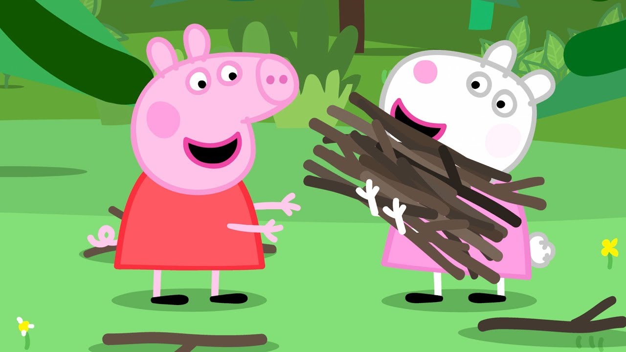 Peppa Pig Français | 3 Épisodes | Vive le Camping | Dessin Animé Pour ...