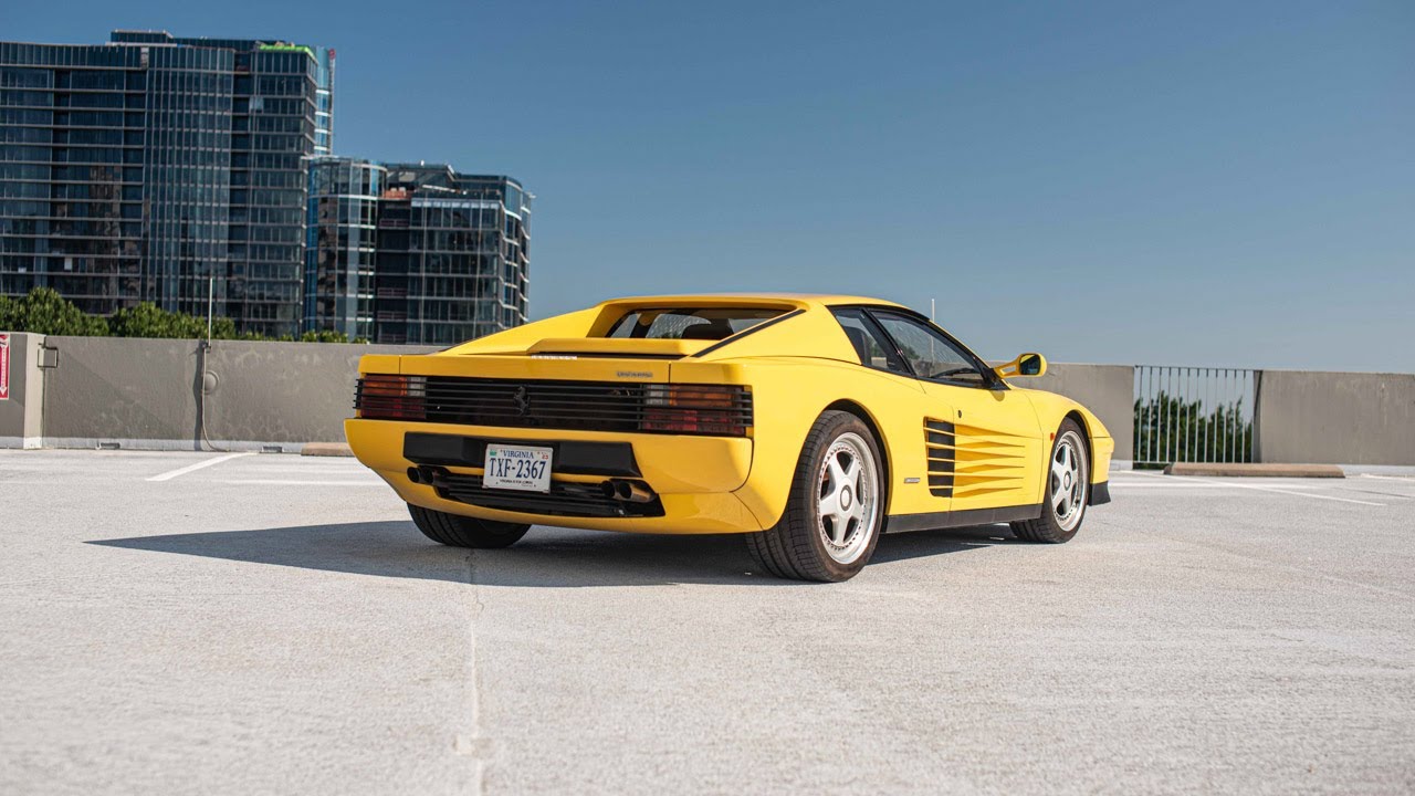 1991 JDM Spec Testarossa - YouTube