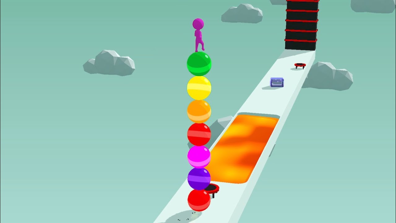 Stack Rider ☀️🔥👩‍ ️‍👨 MAX LEVELS!! All Levels Gameplay Walkthrough ...