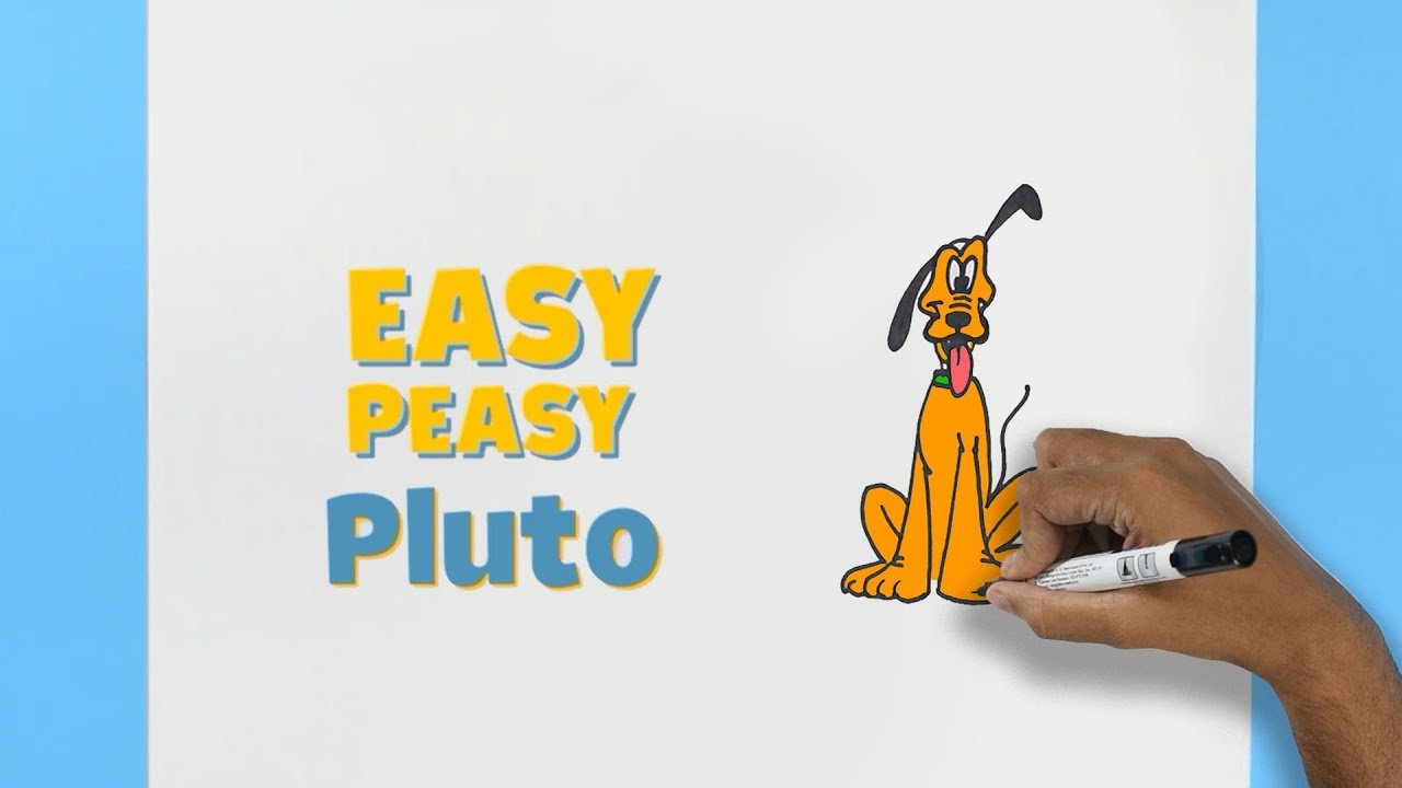 Tutorial on How to Draw Pluto Doodle! - Pluto Doodle Tutorial for Beginners - YouTube