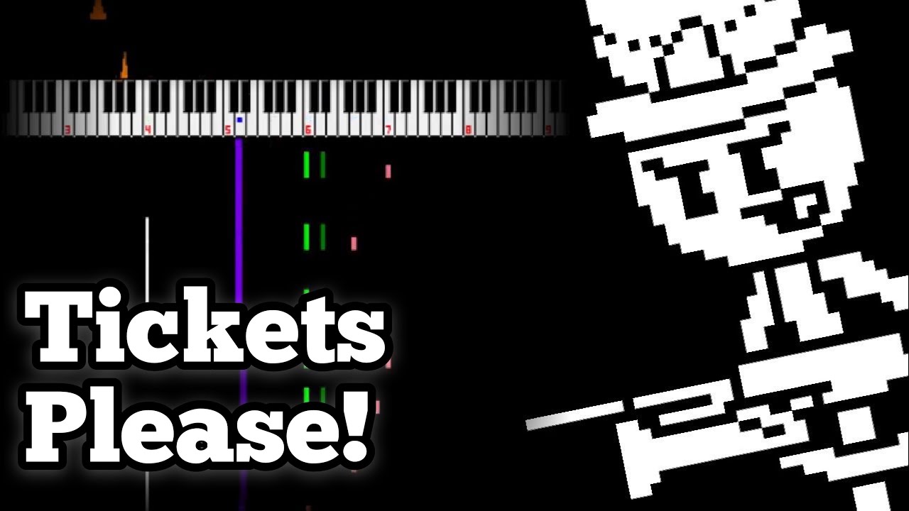 Tickets Please! (VRC6) | Henry Stickmin - Completing the Mission 8-bit ...