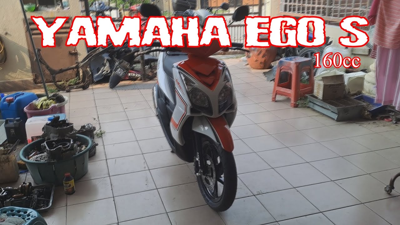 YAMAHA EGO S | RESTORE & UPGRADE 160cc - YouTube