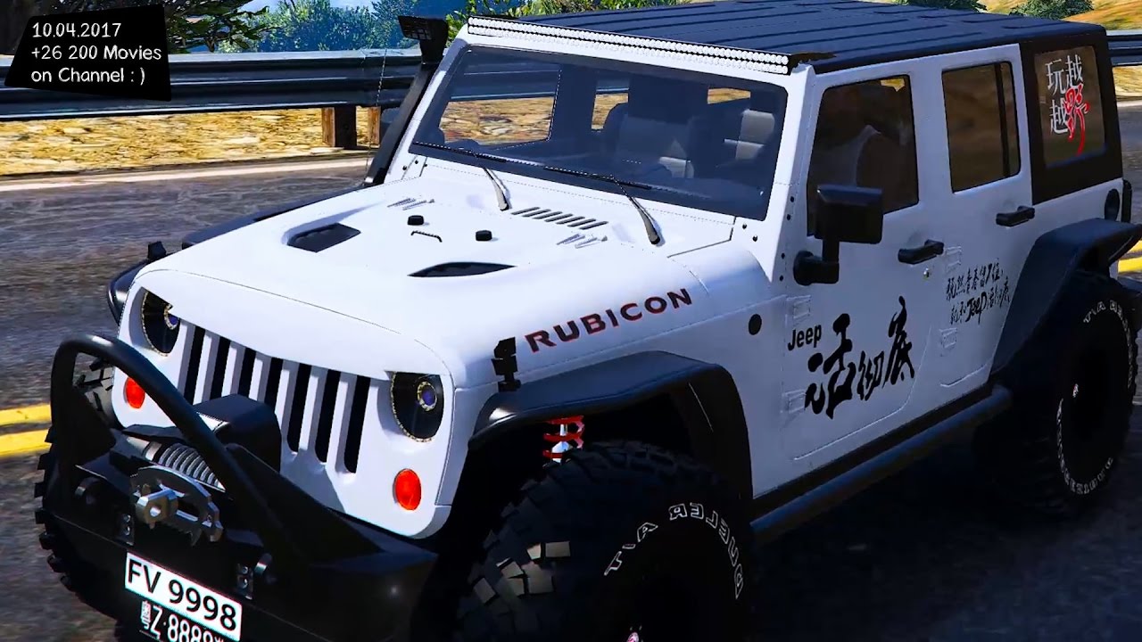 Jeep Wrangler Refit 1.0 New Crash Accident 2017 ENB Top Speed _REVIEW ...