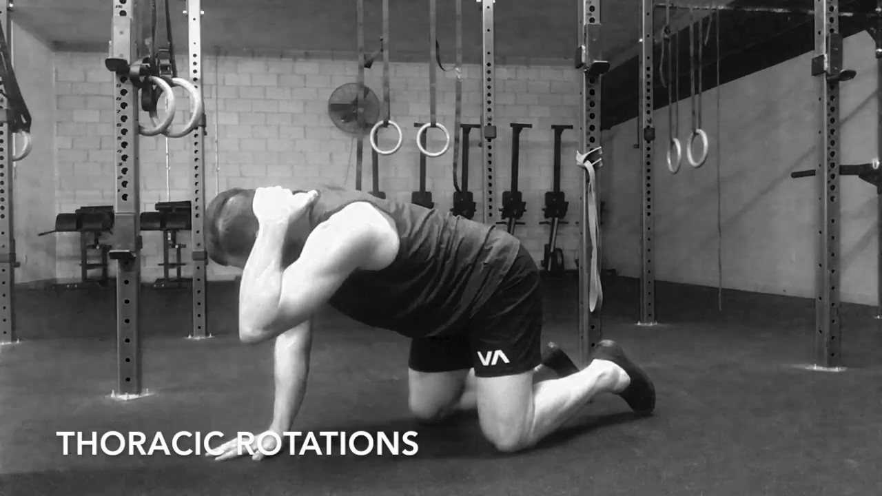 Thoracic Rotations - YouTube