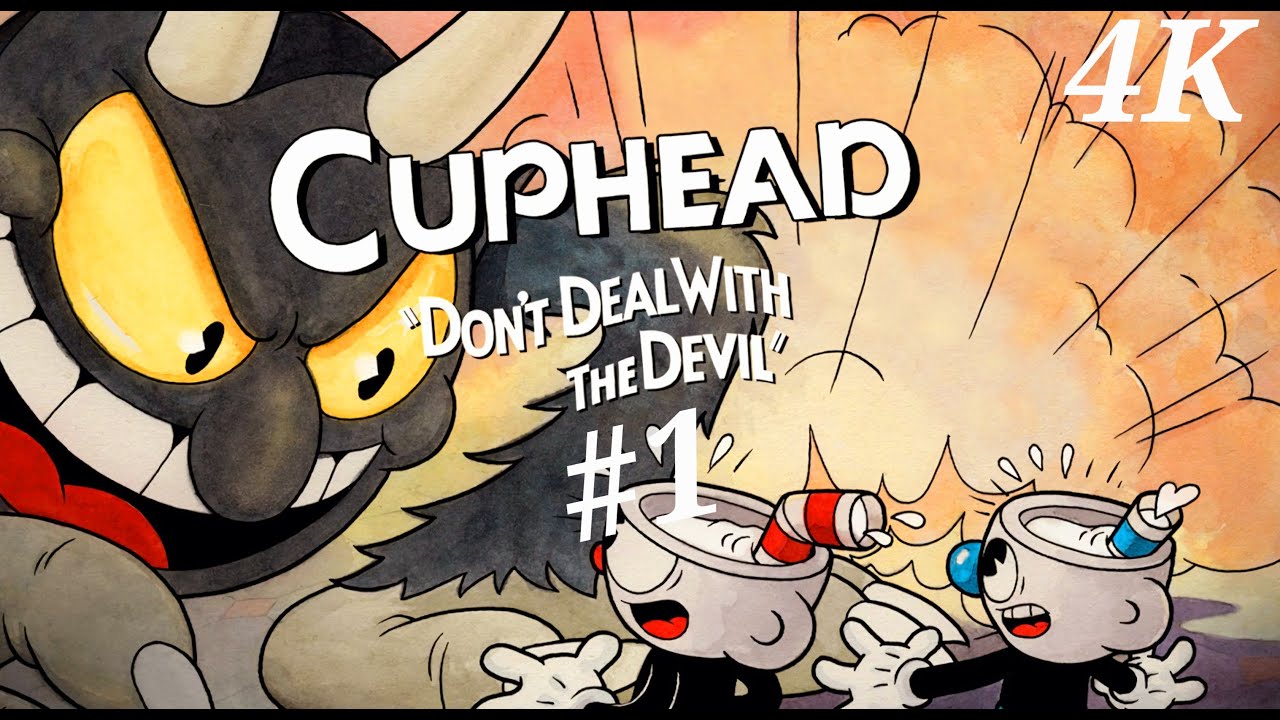 CUPHEAD GAMEPLAY 4K - YouTube