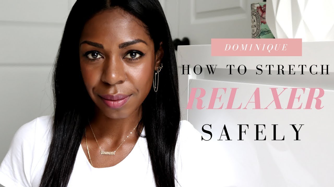 How To Stretch Your Relaxer Safely - Healthy Hair Hacks - YouTube