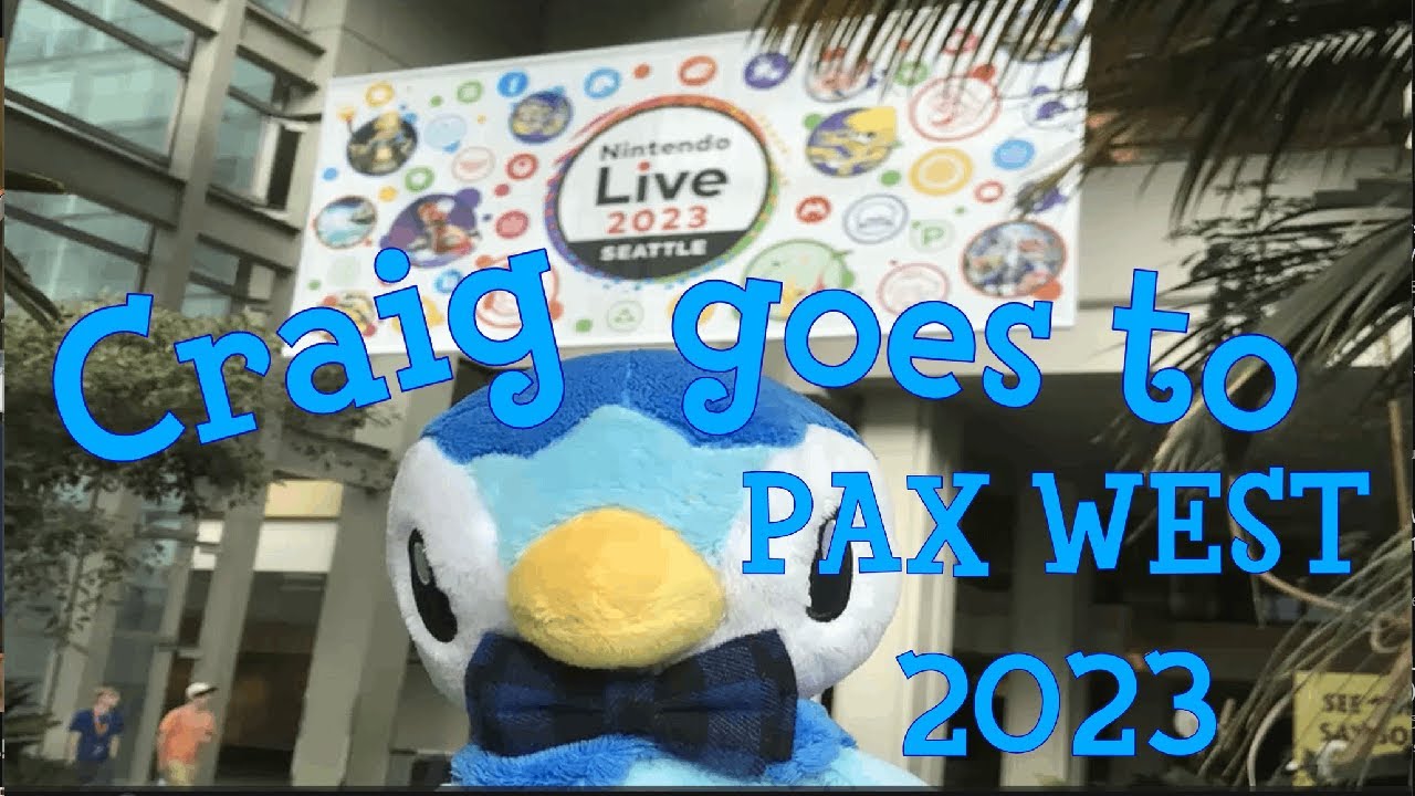 Craig Goes to Pax West 2023 & Nintendo Live (100th Video!) - YouTube