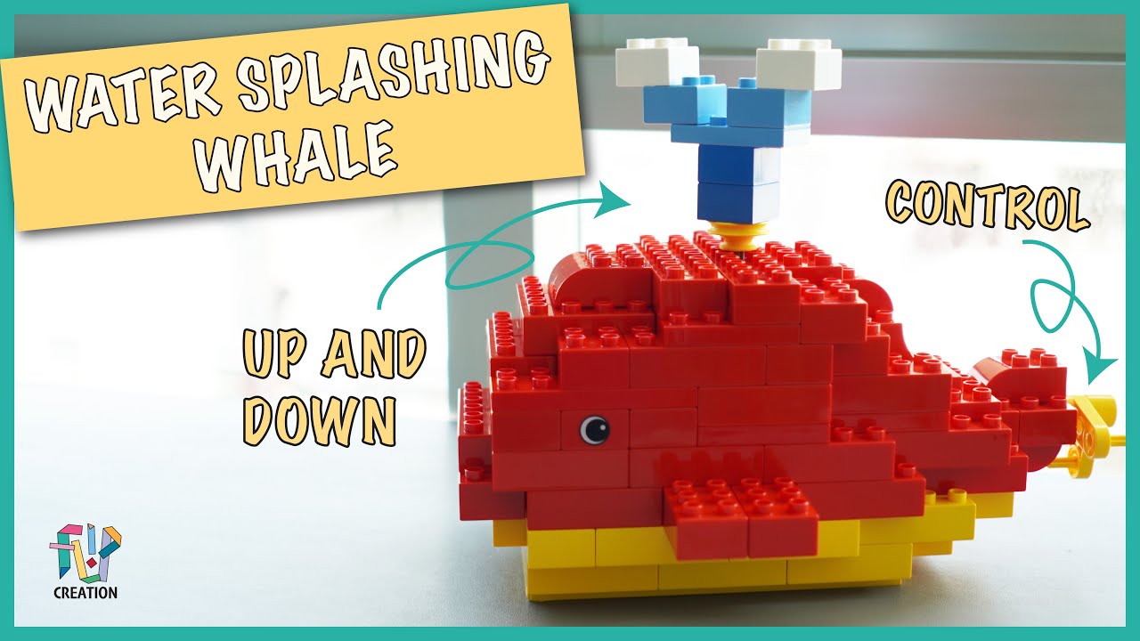 Build it yourself - Water Splashing Whale with LEGO Education Early ...