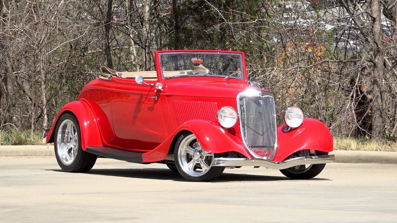 1934 Ford Cabriolet SOLD / 136195 - YouTube