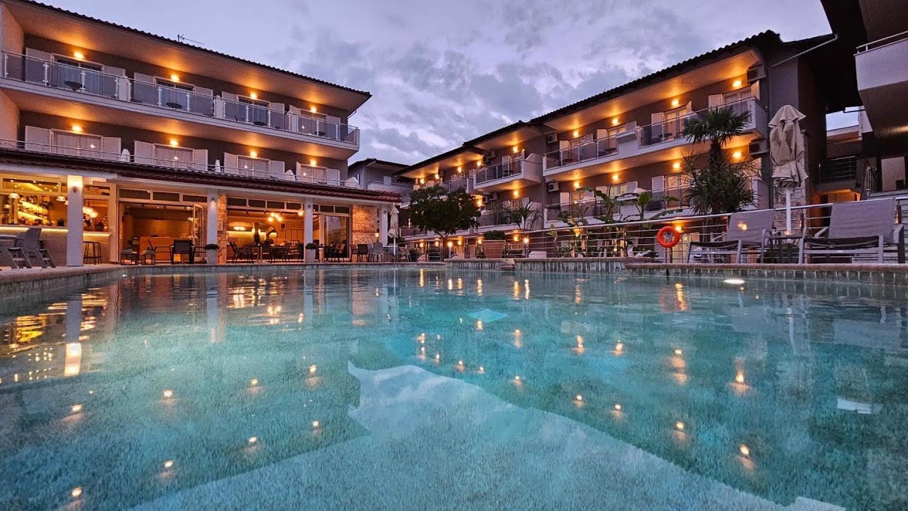 Sarantis Hotel, Hanioti, Greece | Travel Suggestions - YouTube