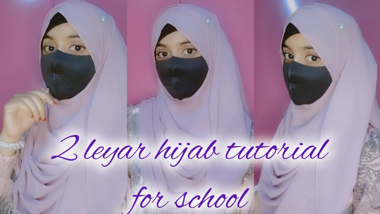 Beautiful Layered Hijab Tutorial||Layered hijab style💒||Hijab Tutorial ...