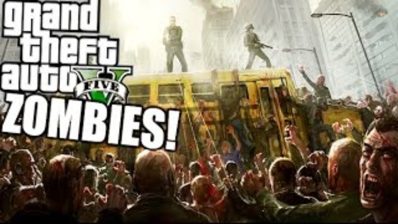 GTA V (ZOMBIE APOCALYPES + RIOT MOD) - YouTube