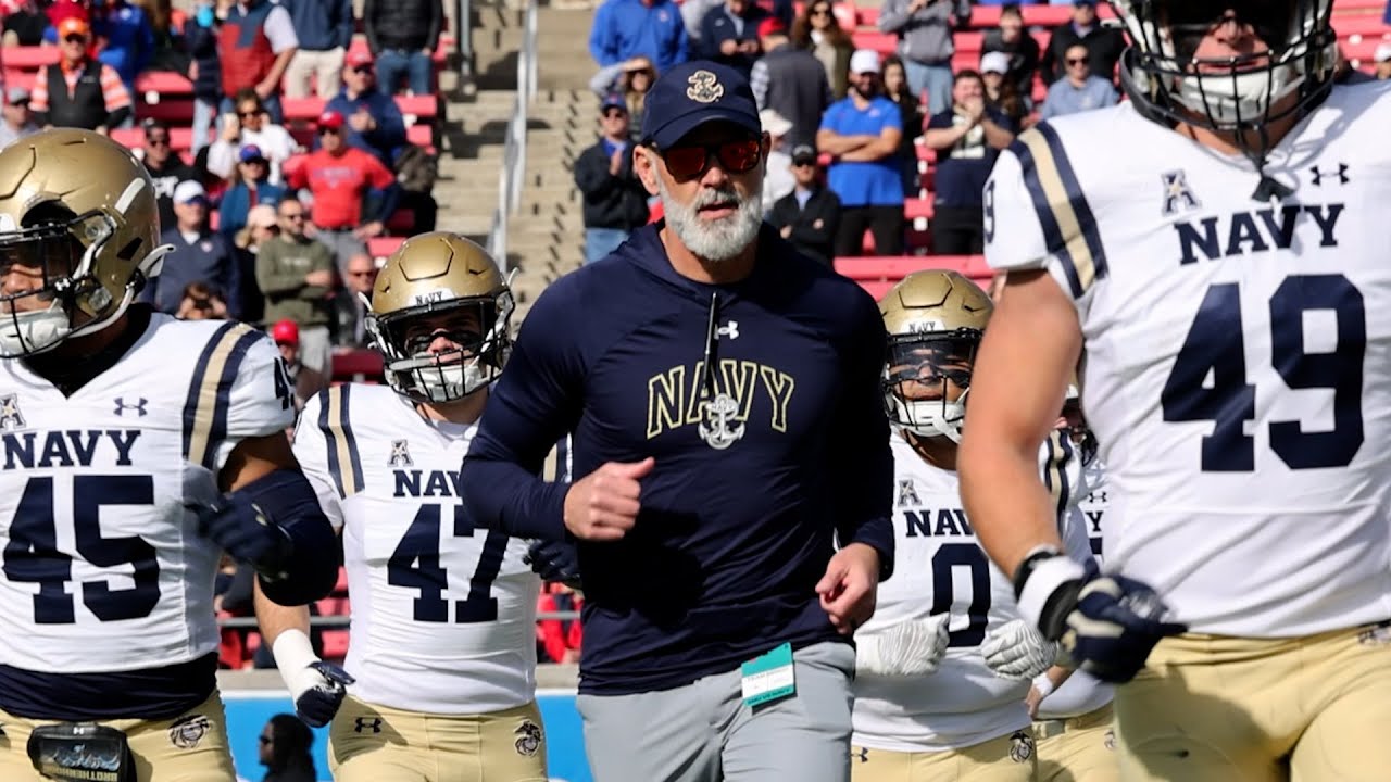 Navy Football Head Coach Brian Newberry News Conference (Bye Week ...