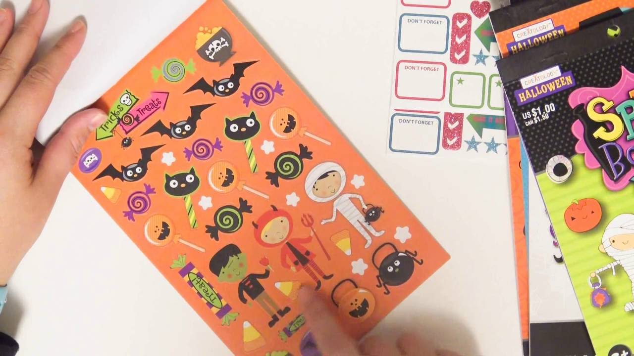 Collective Haul + Creatology Sticker Book Flip Through - Michaels ...