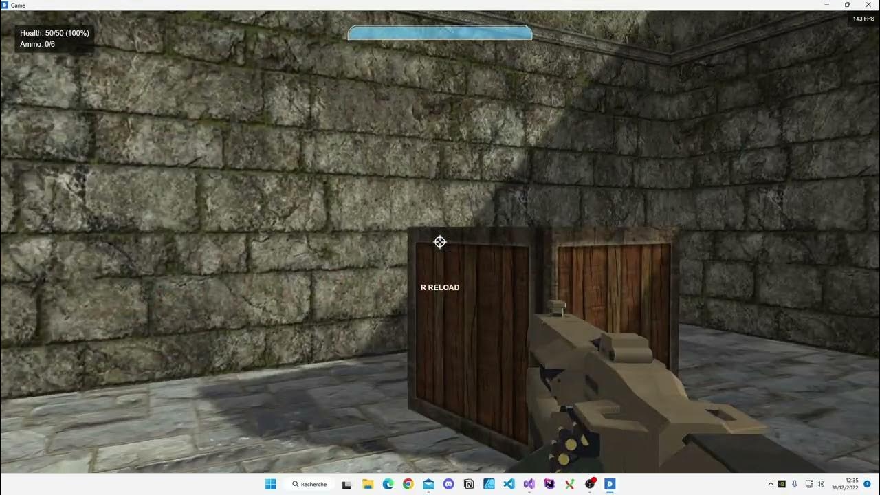 DirectX 11 Game Engine - FPS Game Demo with HUD - YouTube