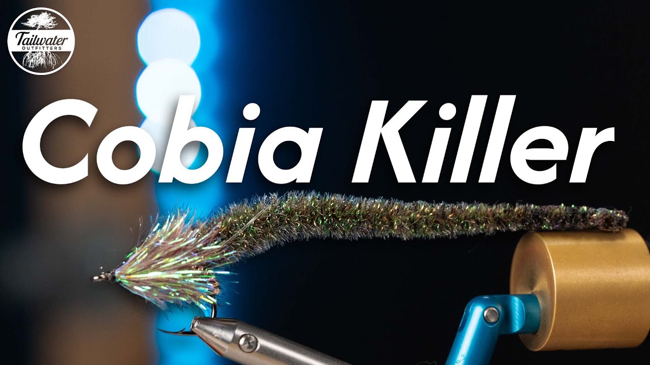Fly Tying Tutorial | The Crystal Dragon Cobia Fly - YouTube