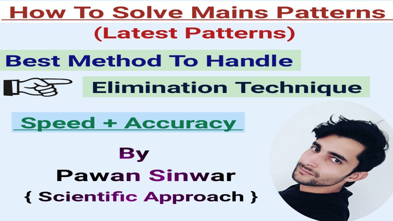 How to solve mains patterns | elimination technique | English without ...
