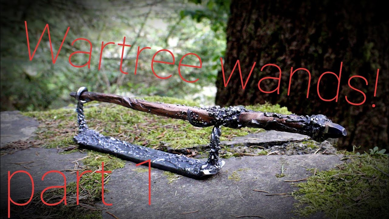 How to forge: Wartree Wands w/stand pt. 1 #wands #magick #witch - YouTube