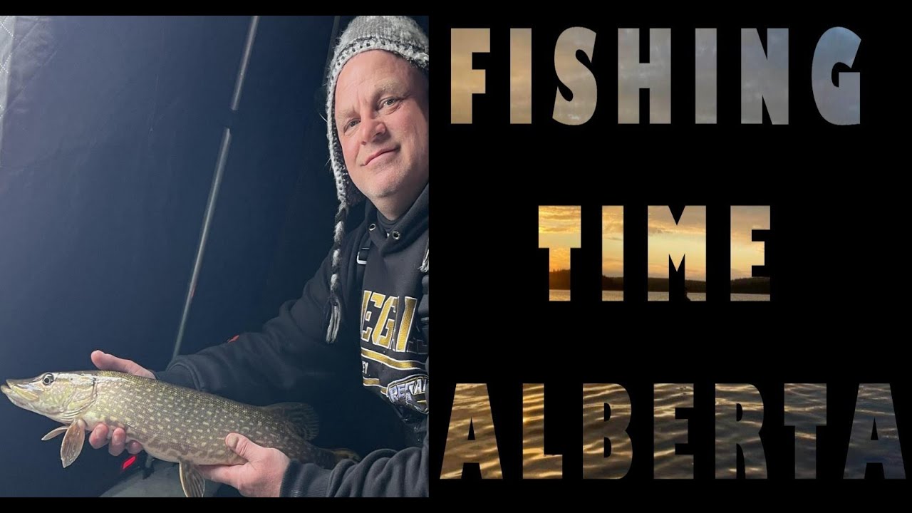 Isle Lake Ice Fishing Alberta Canada Zone PP2 - YouTube