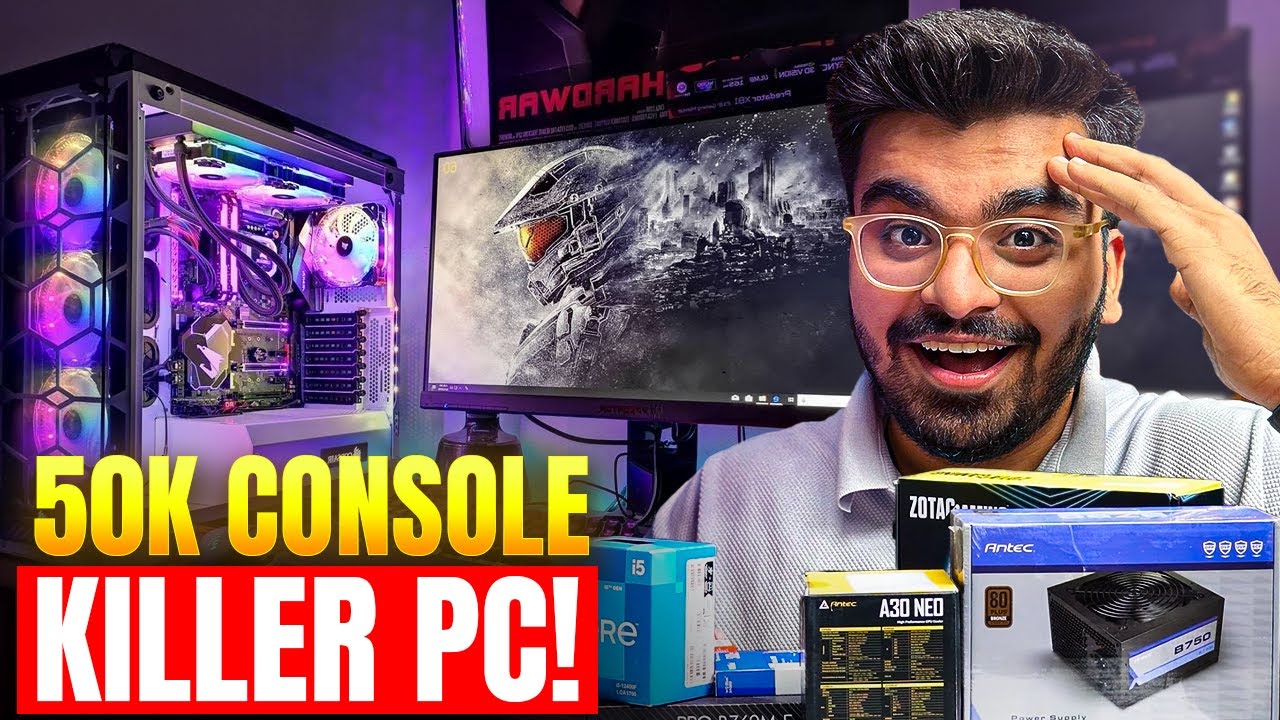 50,000 Gaming PC Build 🔥 50K Console Killer PC | Best 50000 Rupees ...