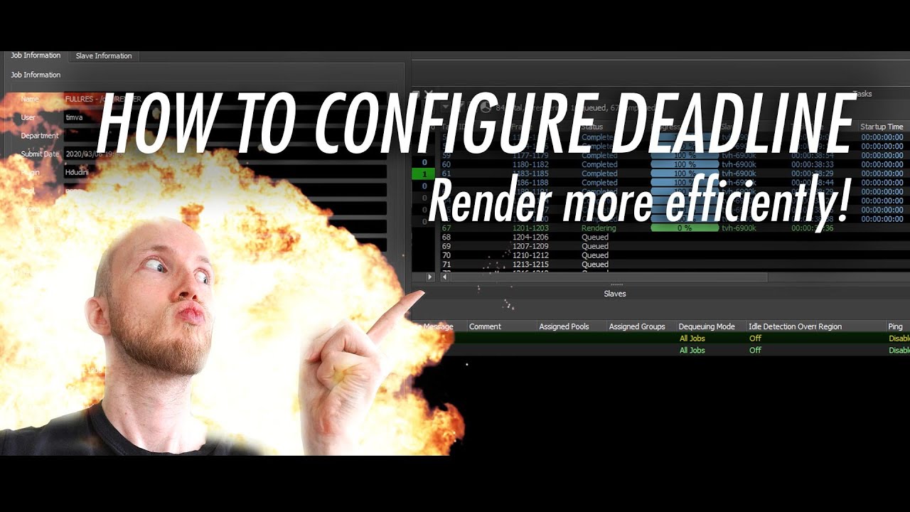 How to Configure: Deadline Render Manager - YouTube