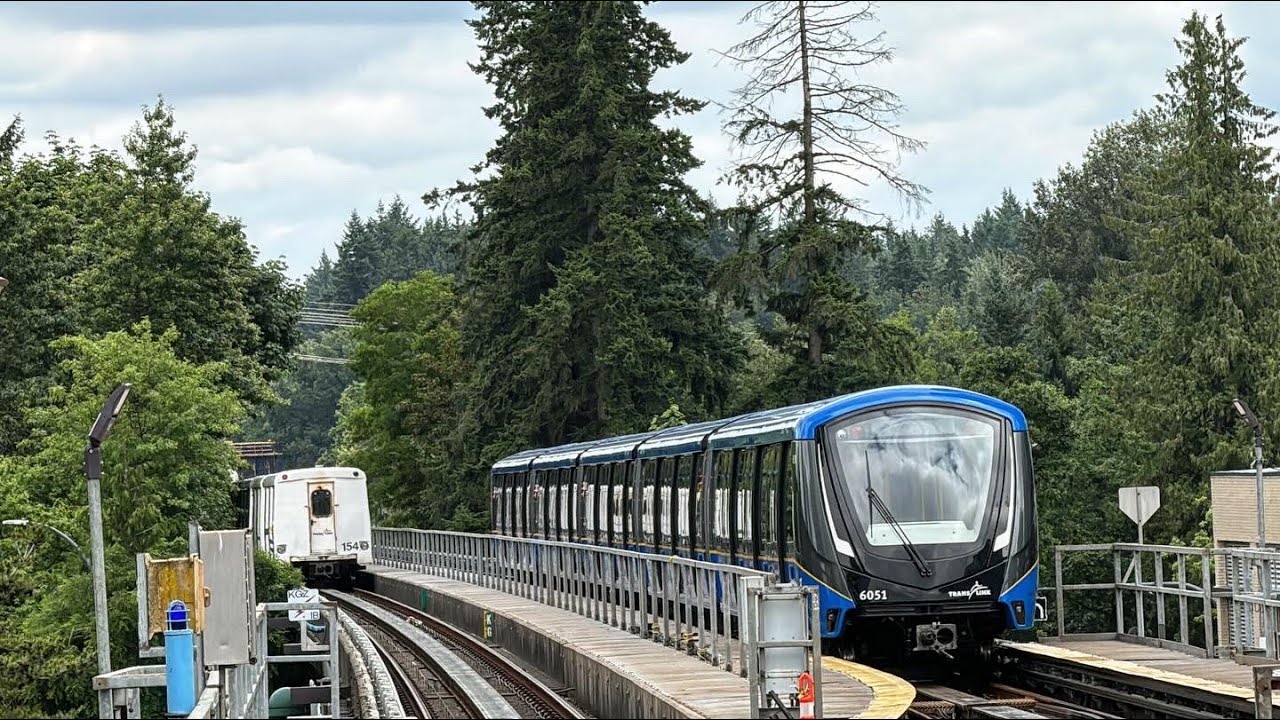(NEW TRAIN) TransLink SkyTrain's All-New Alstom Mark V Enters Service ...