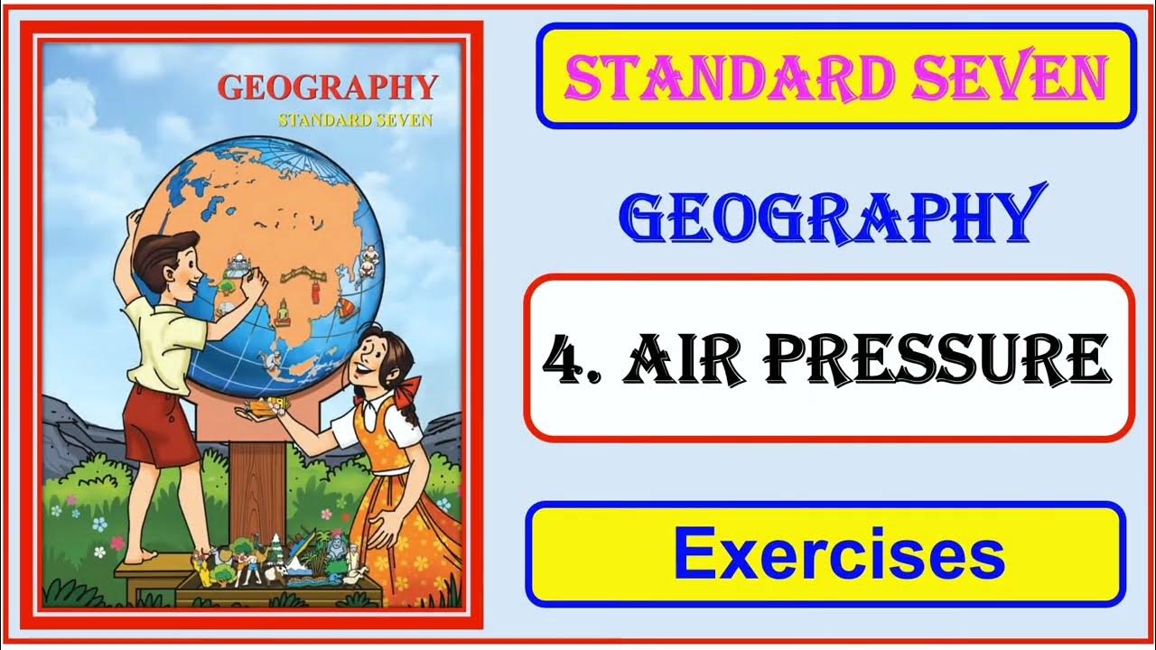 Air pressure Questions Answers | Class 7 Exercise Geography |Chapter 4 ...