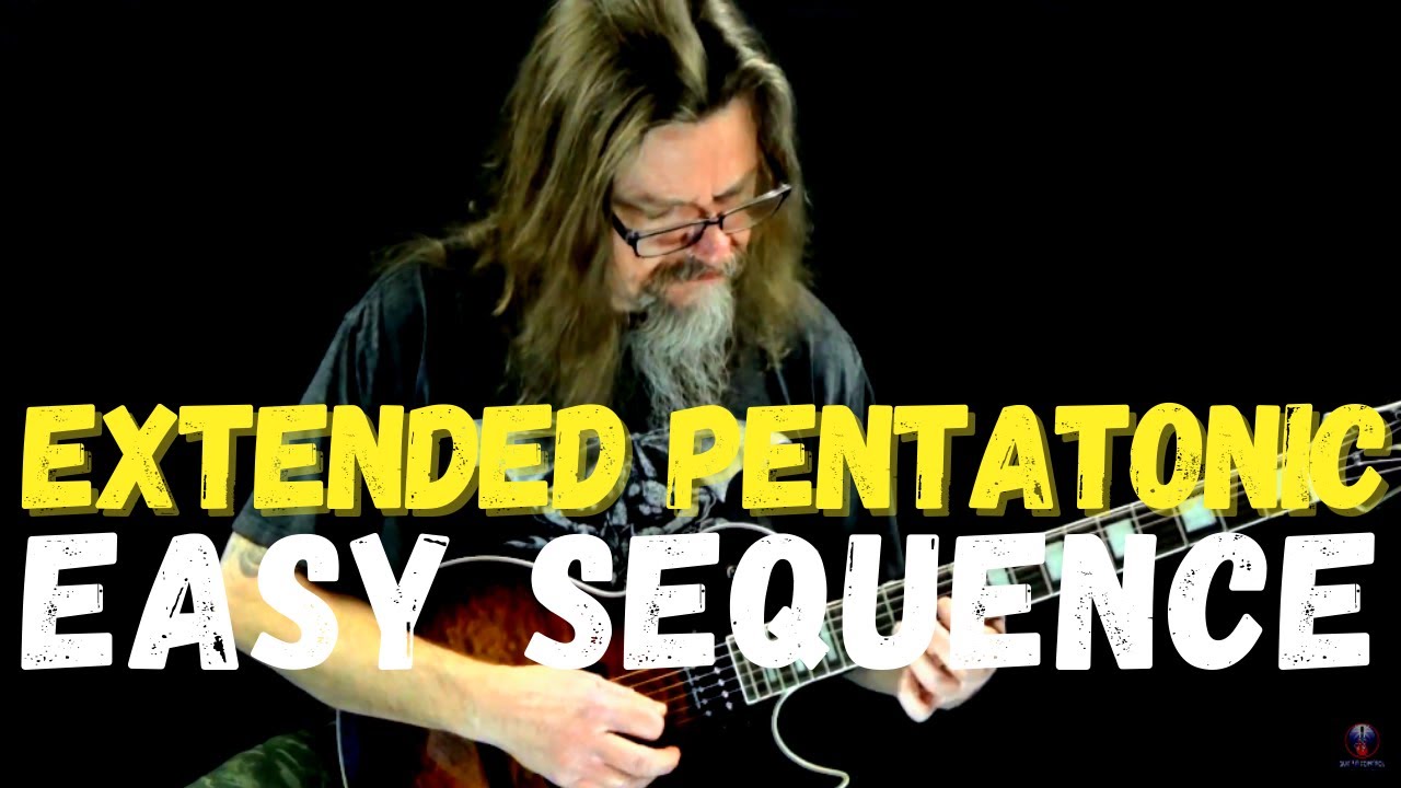 Fun & Easy Extended Pentatonic Sequence In F#m - YouTube