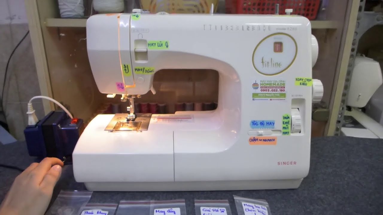 Giới thiệu máy may nội địa Nhật Singer Fitline 6280 dễ dùng, may đa ...