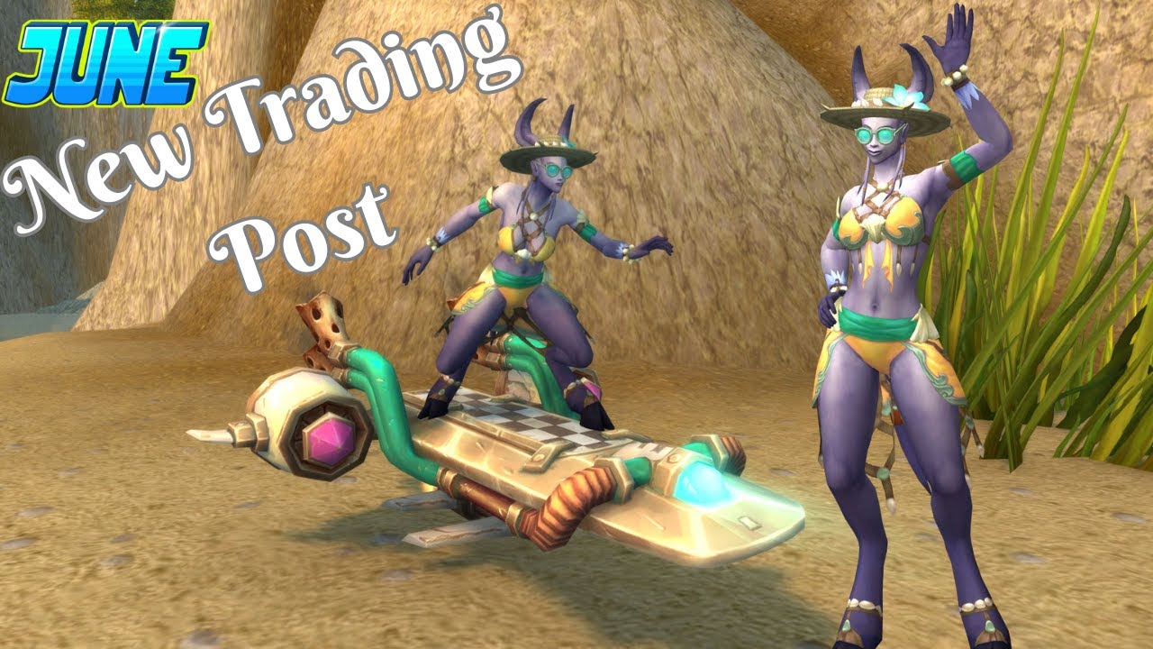 New Trading Post Items For June2024|🌺| WoW Dragonflight 🐉 - YouTube