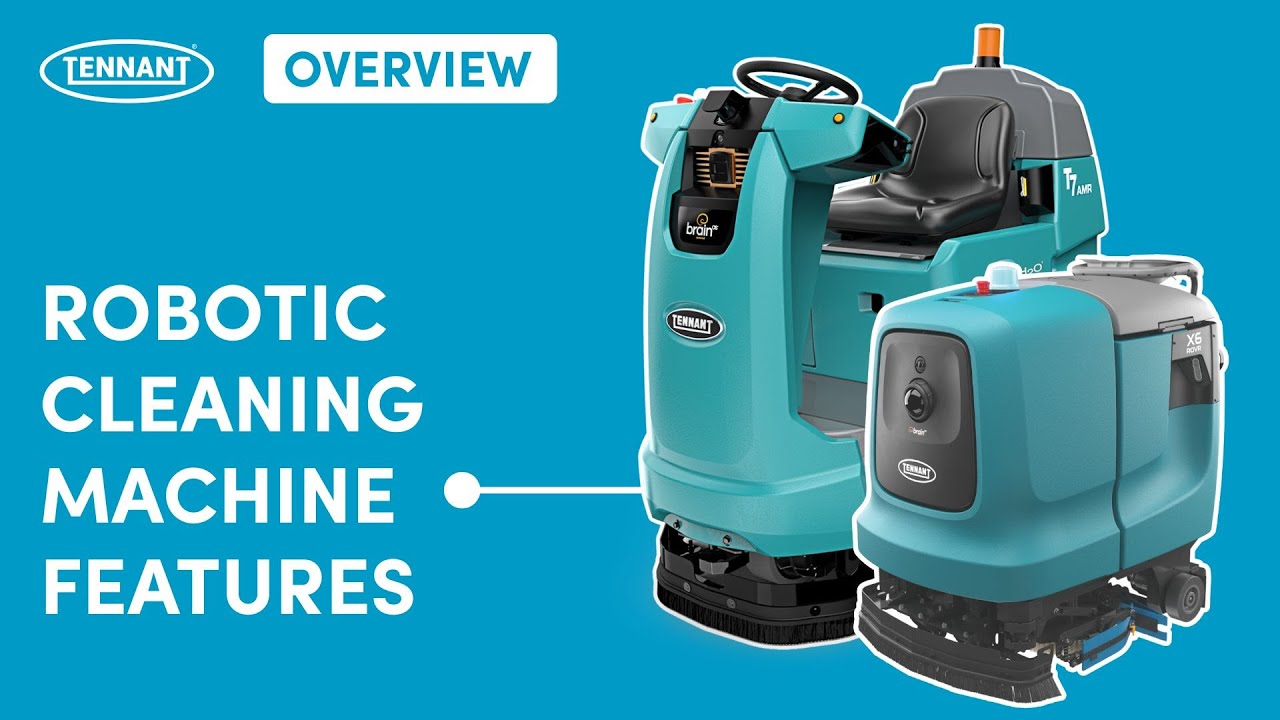 Robotic Cleaning Machine Features | Tennant Company - YouTube