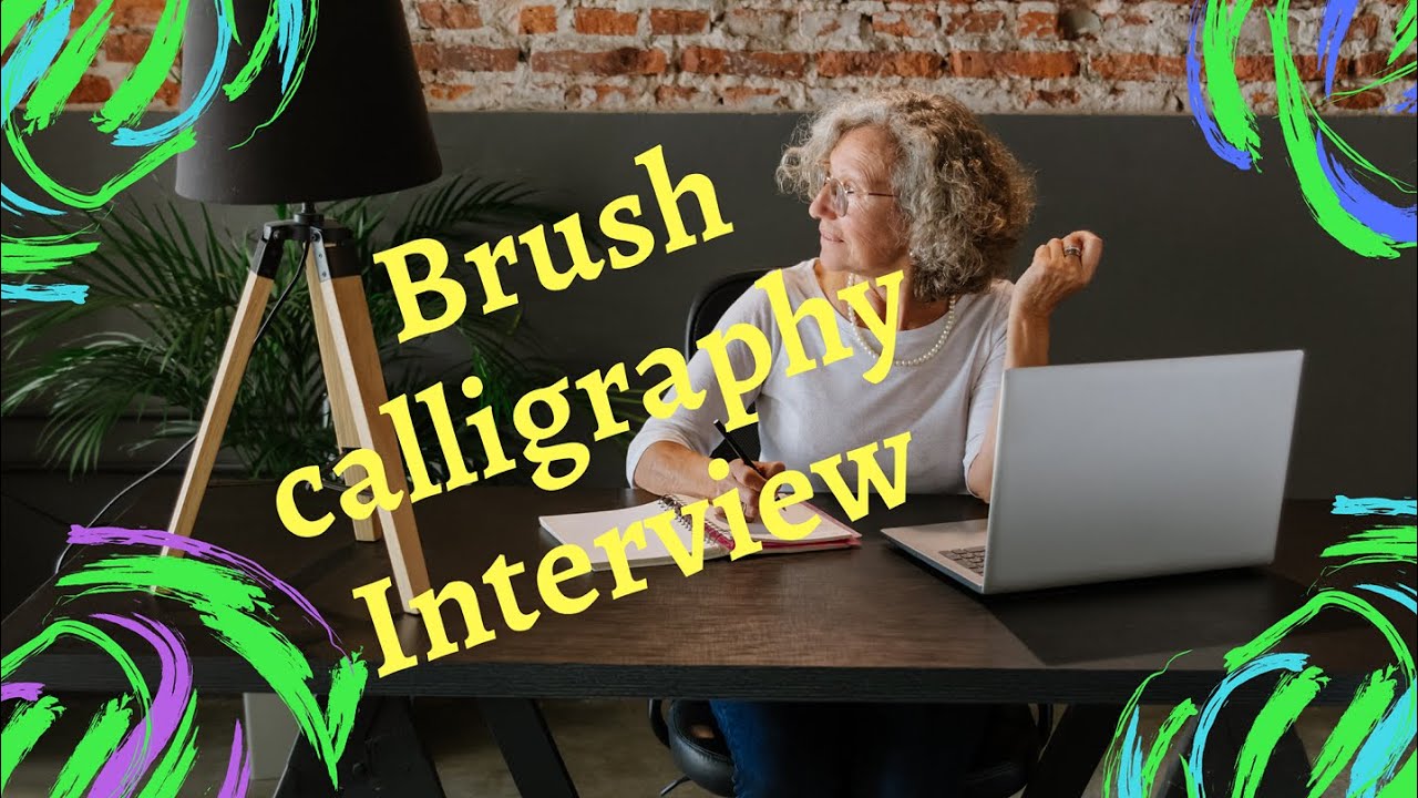 Brush calligraphy| Interview|Beginners Guide To Using Brush Pens for ...