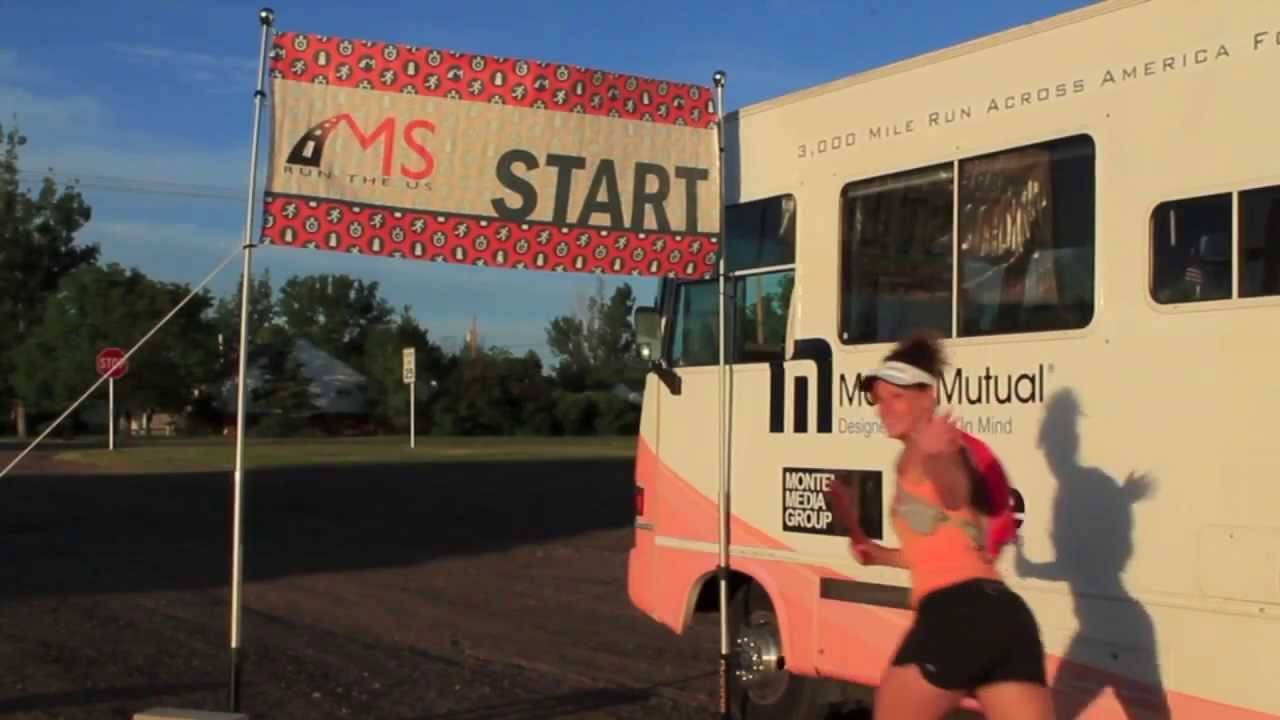 MS Run the US 2013 - Amy VanDyke - YouTube