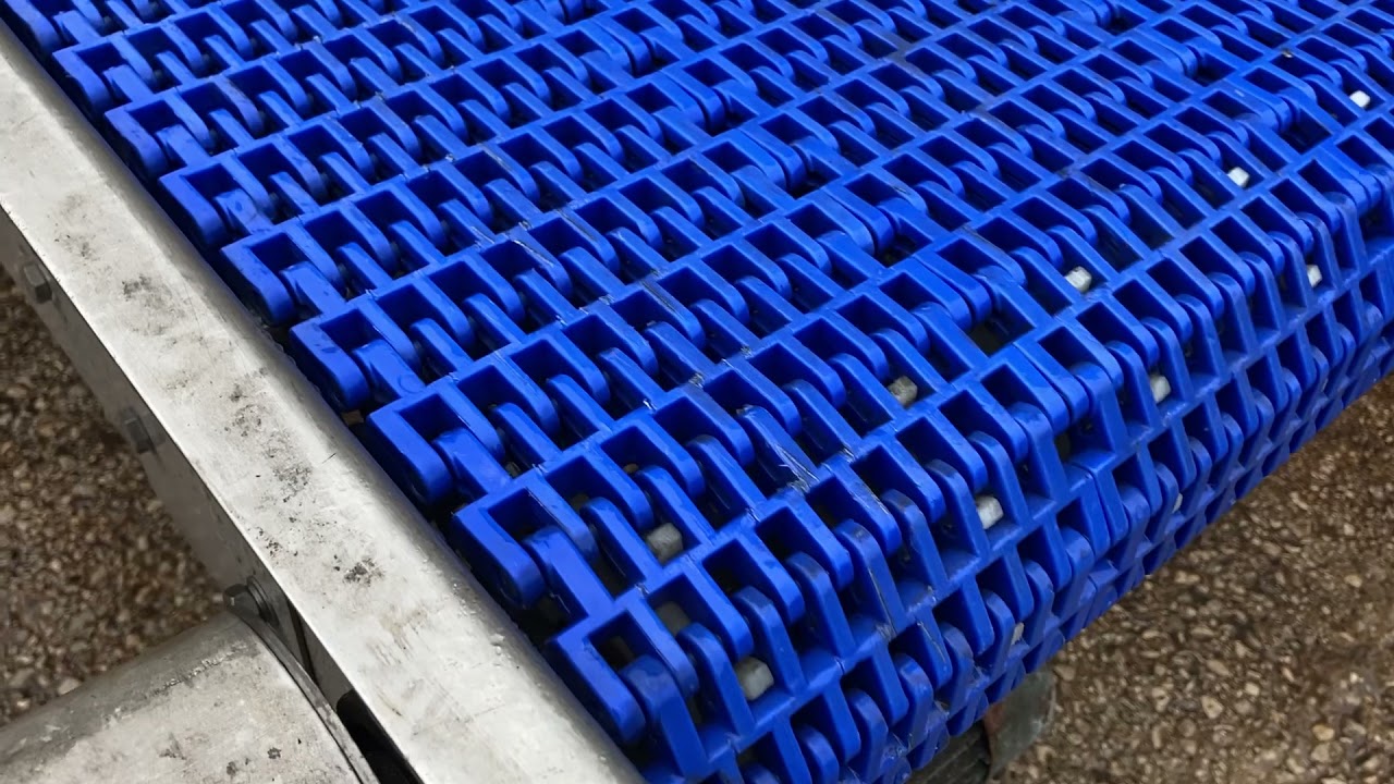 Stainlesds Steel Conveyor / Picking Table 6 m Long - YouTube