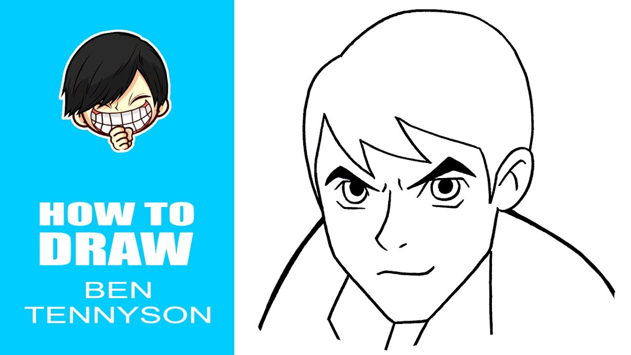 How to draw Ben Tennyson step by step - YouTube