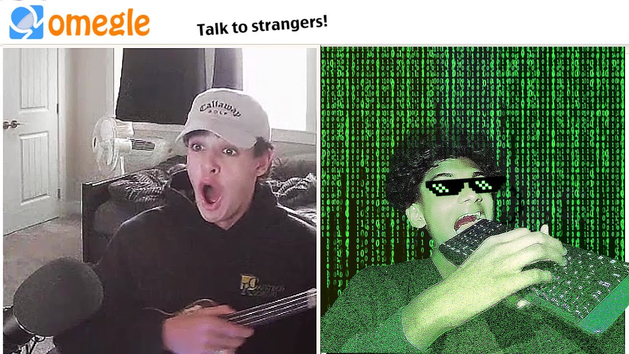 omegle trolling... but im an indian hacker - YouTube