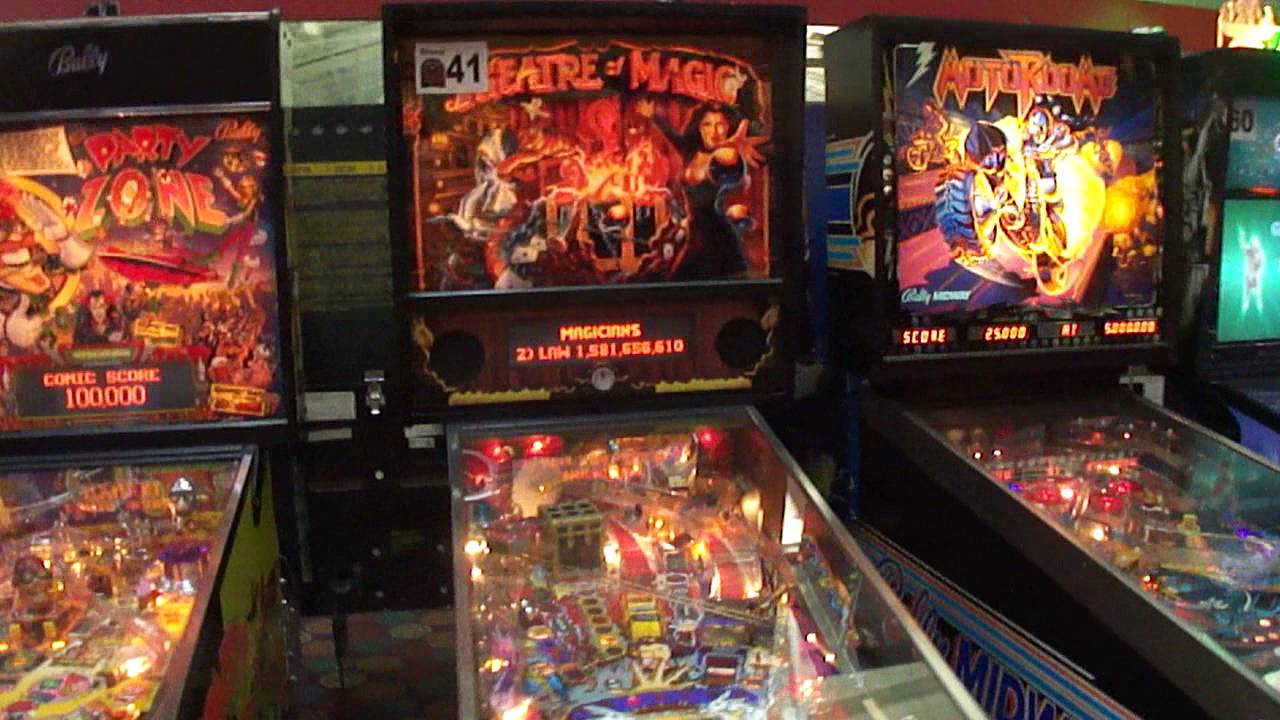 PAPA 2016 pinball walk through - YouTube