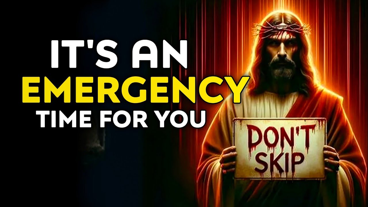 God Says It's An Emergency Time For You | God Message Today | God ...