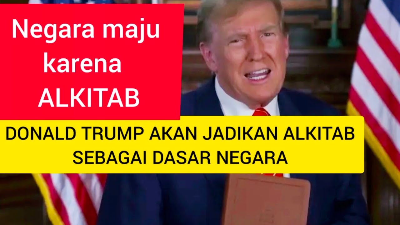AMERIKA MAJU KARENA ALKITAB - YouTube