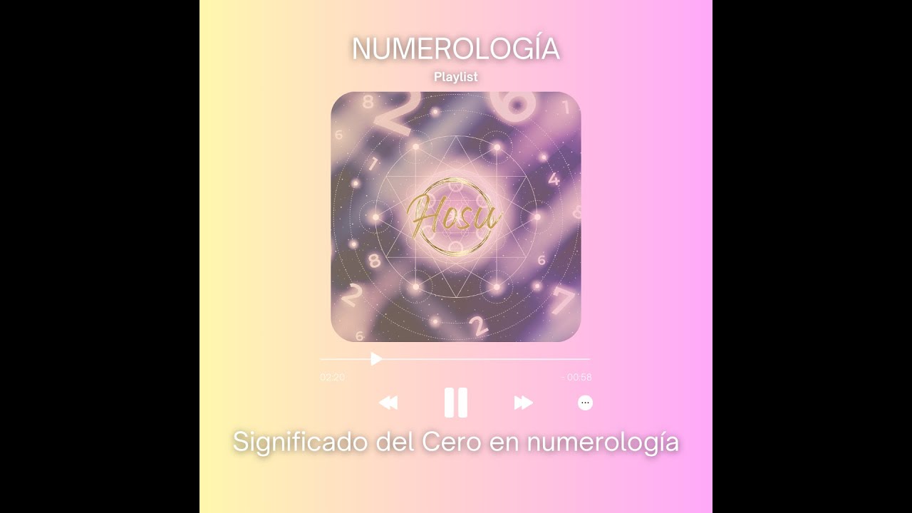 Significado del Cero en numerología - YouTube