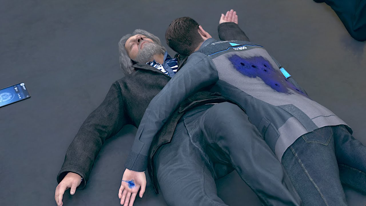 Connor Was Killed Saving Hank - Detroit Become Human PS5 - YouTube