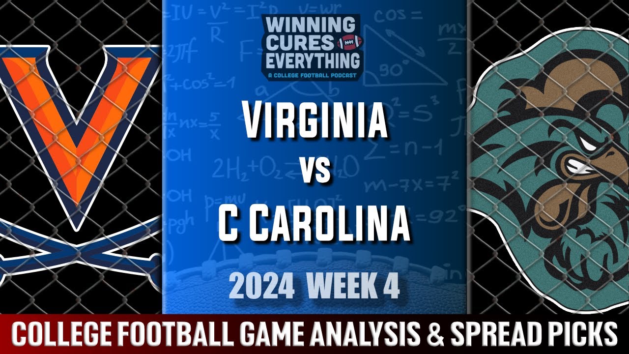 Virginia vs Coastal Carolina Picks & Prediction Against the Spread 2024 ...