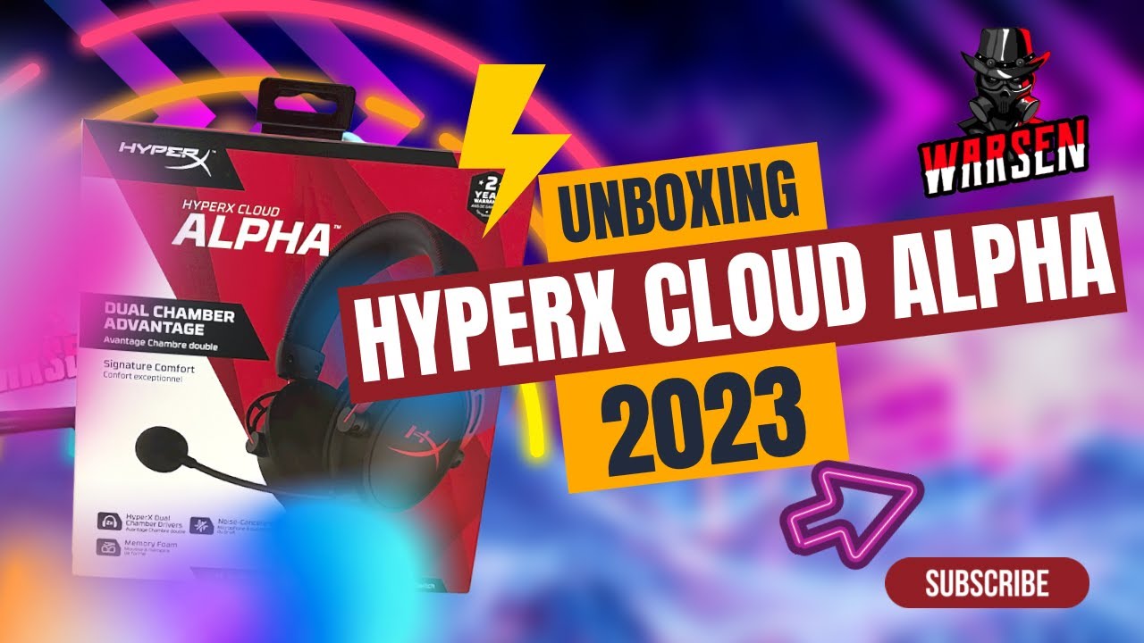 UNBOXING HYPERX CLOUD ALPHA HEADSET TERBAIK UNTUK PUBG MOBILE TAHUN ...