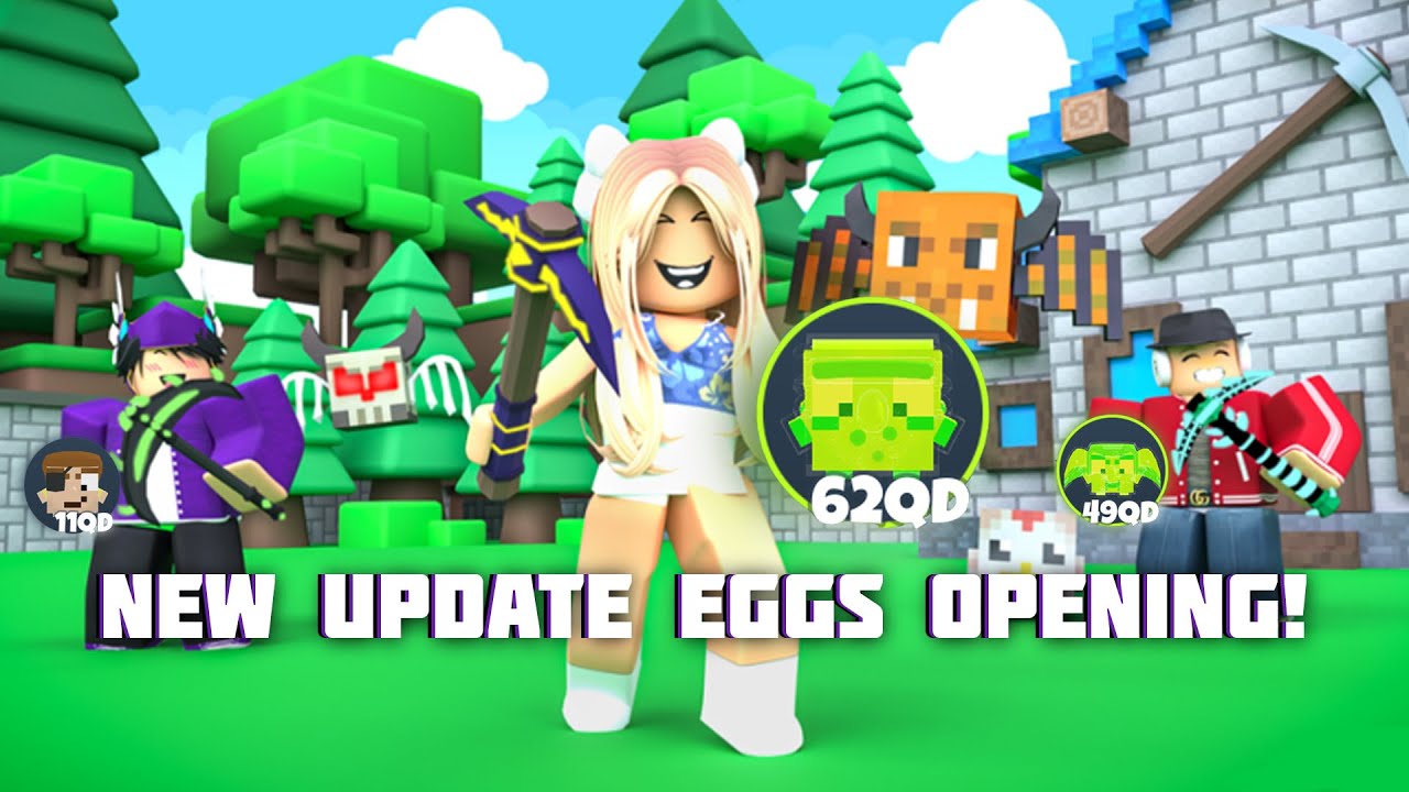 MINING CLICKER SIMULATOR NEW UPDATE EGGS OPENING FOR LEGENDARY AND ...