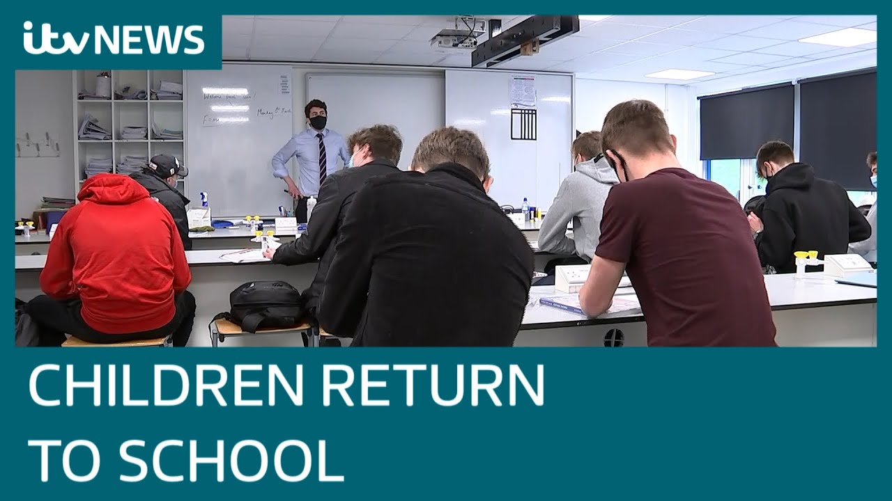Children return to school as lockdown eased | ITV News - YouTube