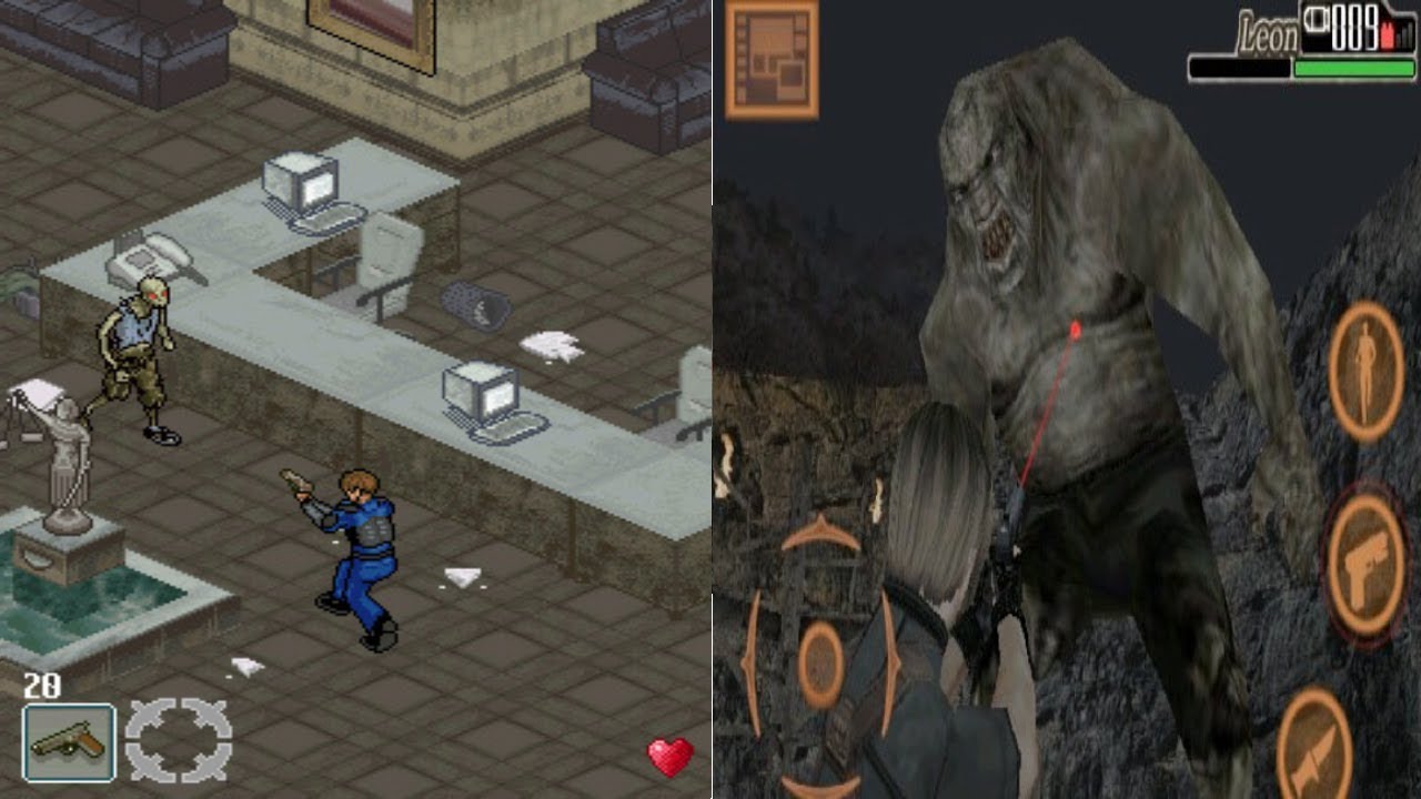 Evolution of Resident Evil Mobile Games - YouTube